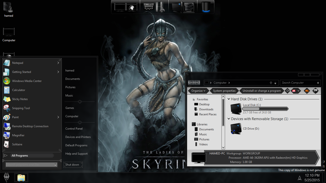 SkinPackTheme for Windows7