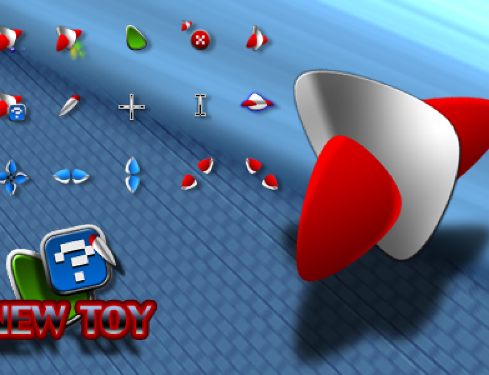 DIM v4 | TechnoBlue Cursor Pack - SkinPack