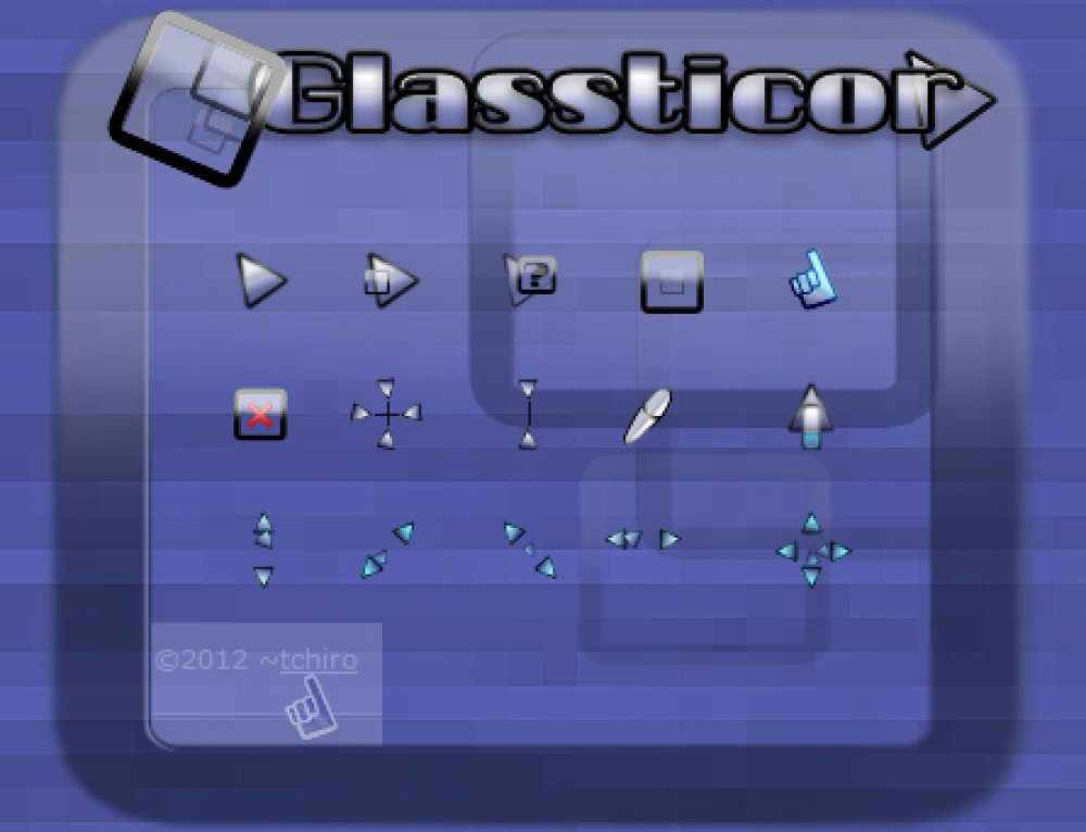 DIM v4 | TechnoBlue Cursor Pack - SkinPack