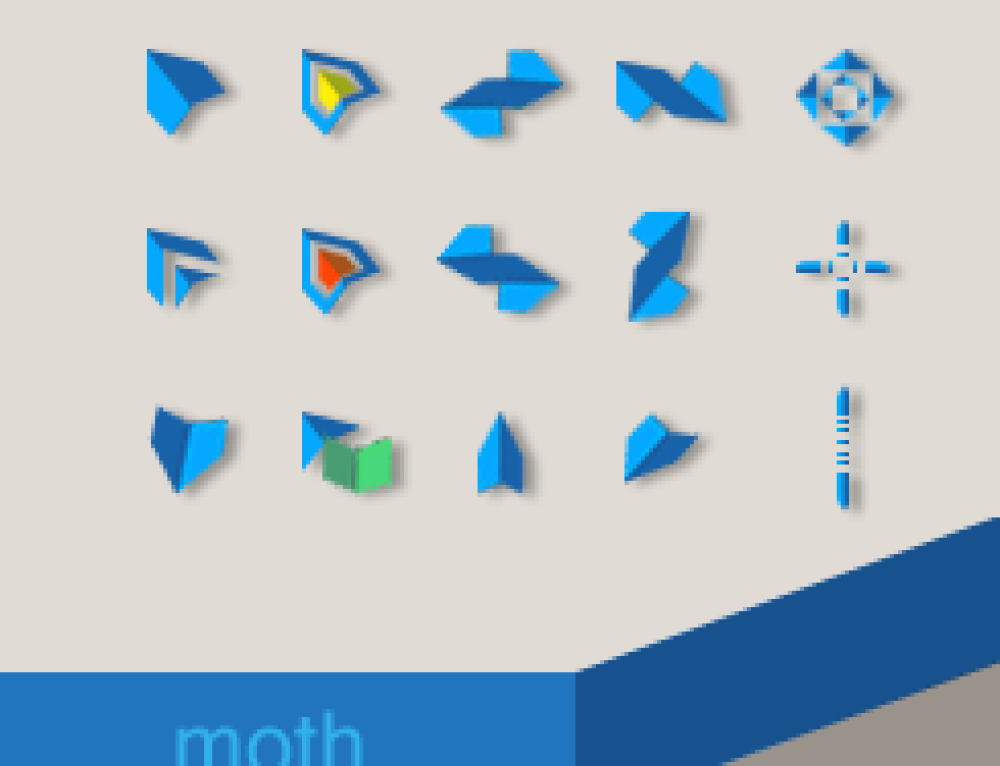 DIM v4 | TechnoBlue Cursor Pack - SkinPack