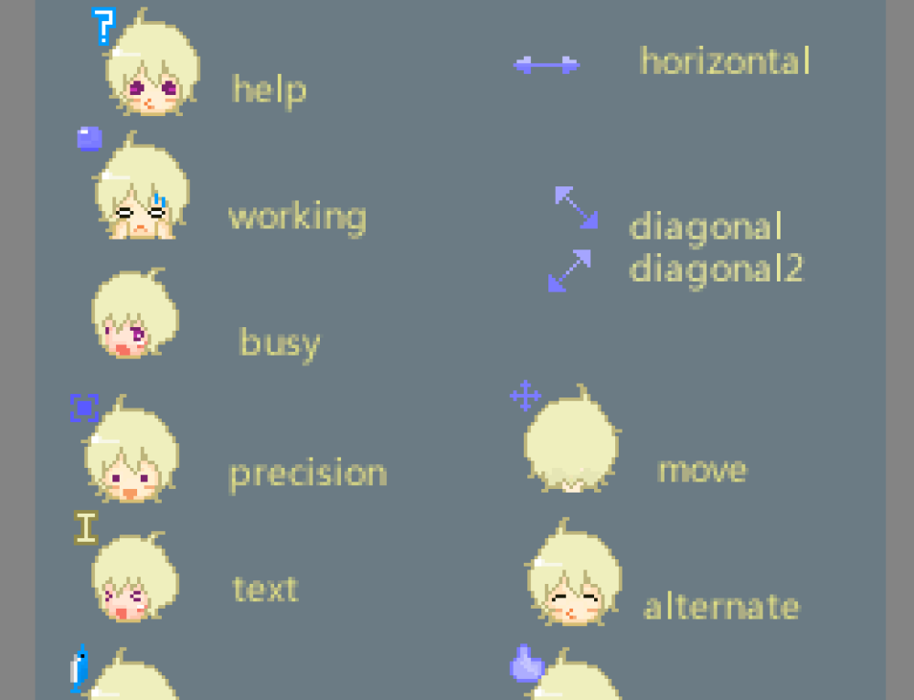 DIM v4 | TechnoBlue Cursor Pack - SkinPack