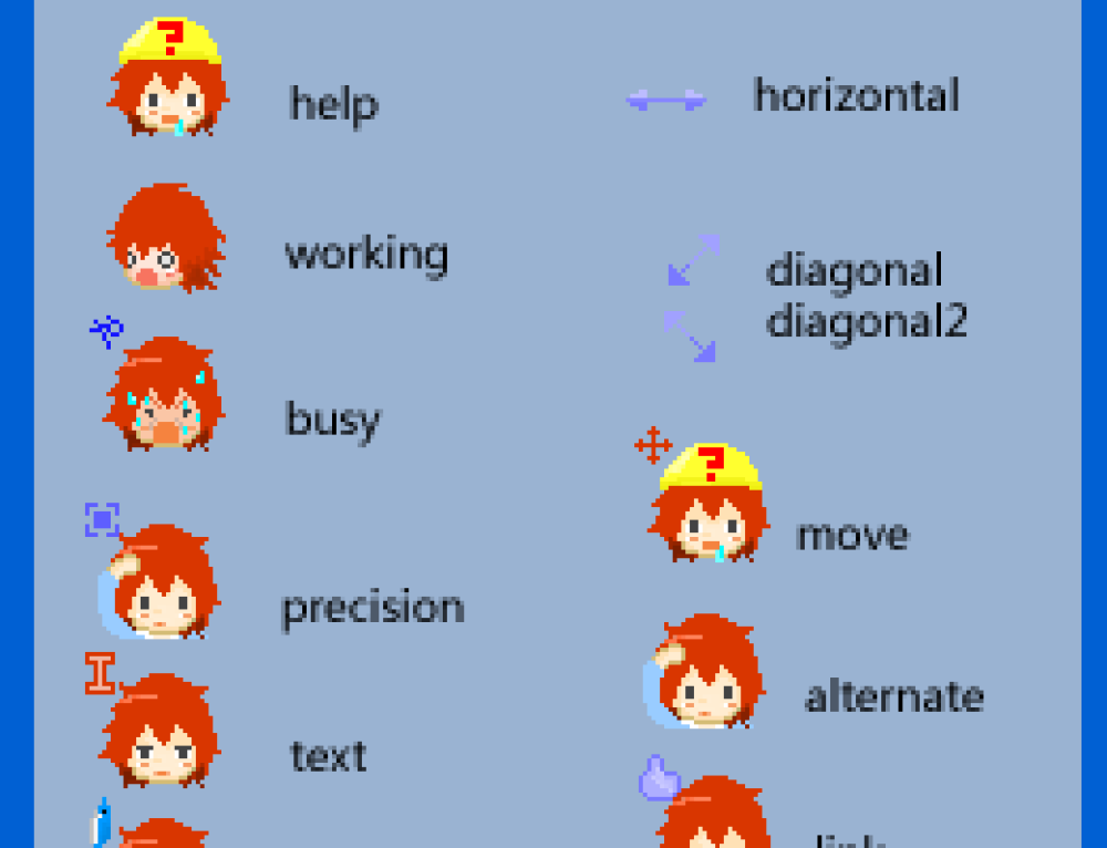 DIM v4 | TechnoBlue Cursor Pack - SkinPack