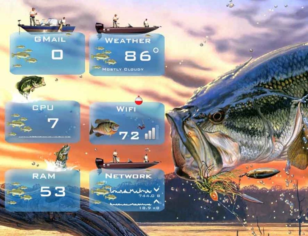 Ageo Rainmeter - SkinPack