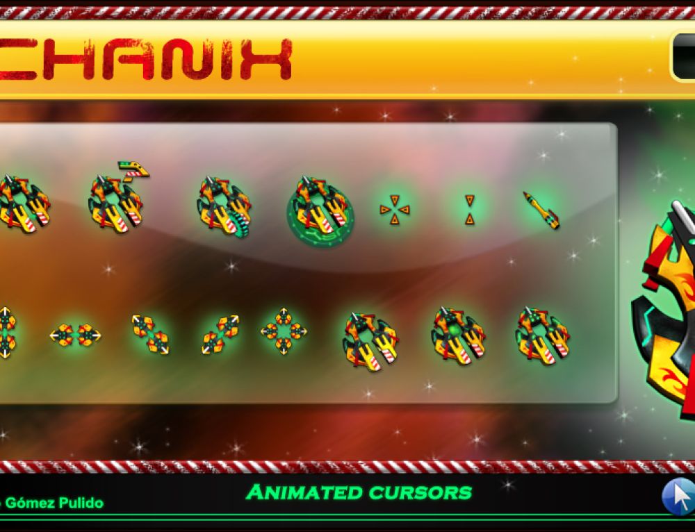 SkinPackTheme for WindowsDIM v4 | TechnoBlue Cursor Pack