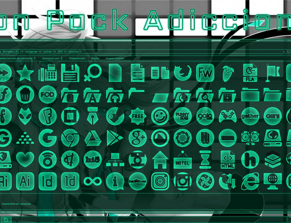 Relieve Gold Icons - Skin Pack for Windows 11 and 10