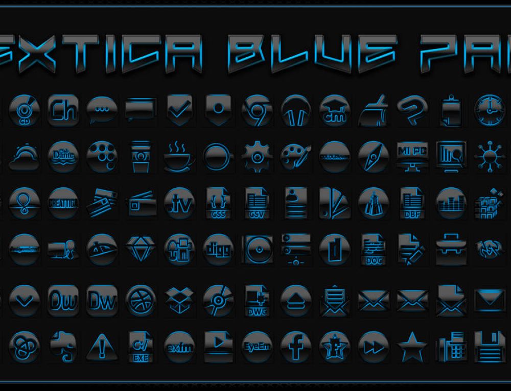 Mac OS X Ultimate Icon Pack for 7TSP - SkinPack