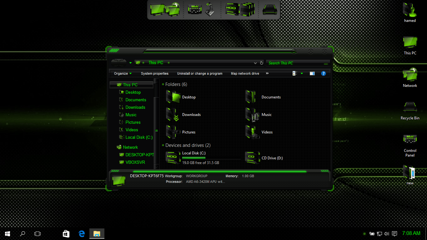 SkinPackTheme for Windows10