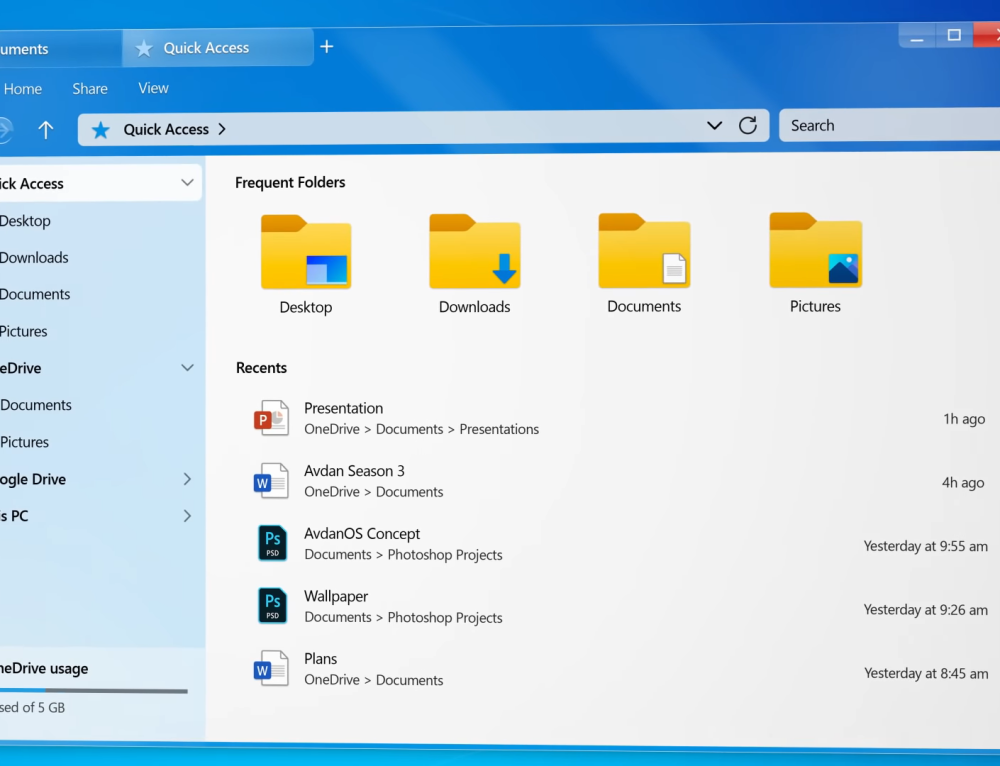 Meet Windows 12 (Concept) - SkinPack
