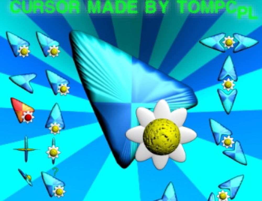 SkinPackTheme for WindowsDIM v4 | TechnoBlue Cursor Pack