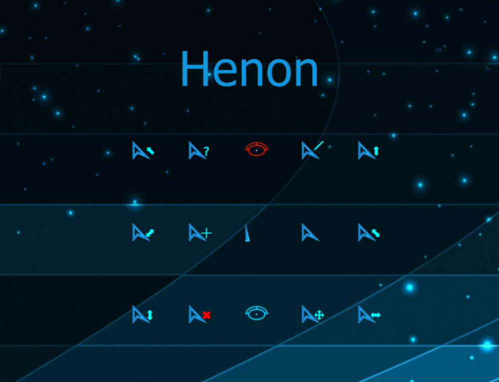 SkinPackTheme for WindowsDIM v4 | TechnoBlue Cursor Pack