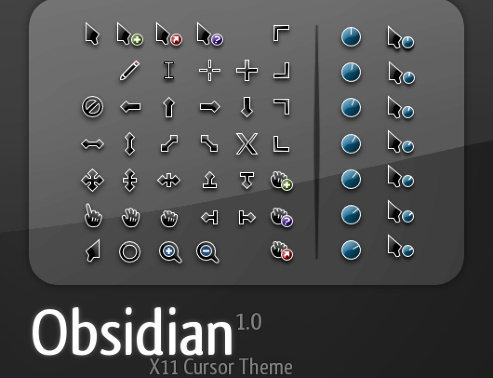 DIM v4 | TechnoBlue Cursor Pack - SkinPack