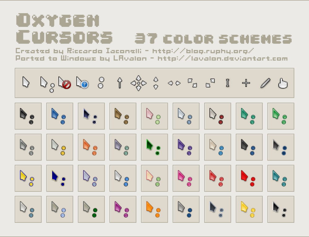 DIM v4 | TechnoBlue Cursor Pack - SkinPack