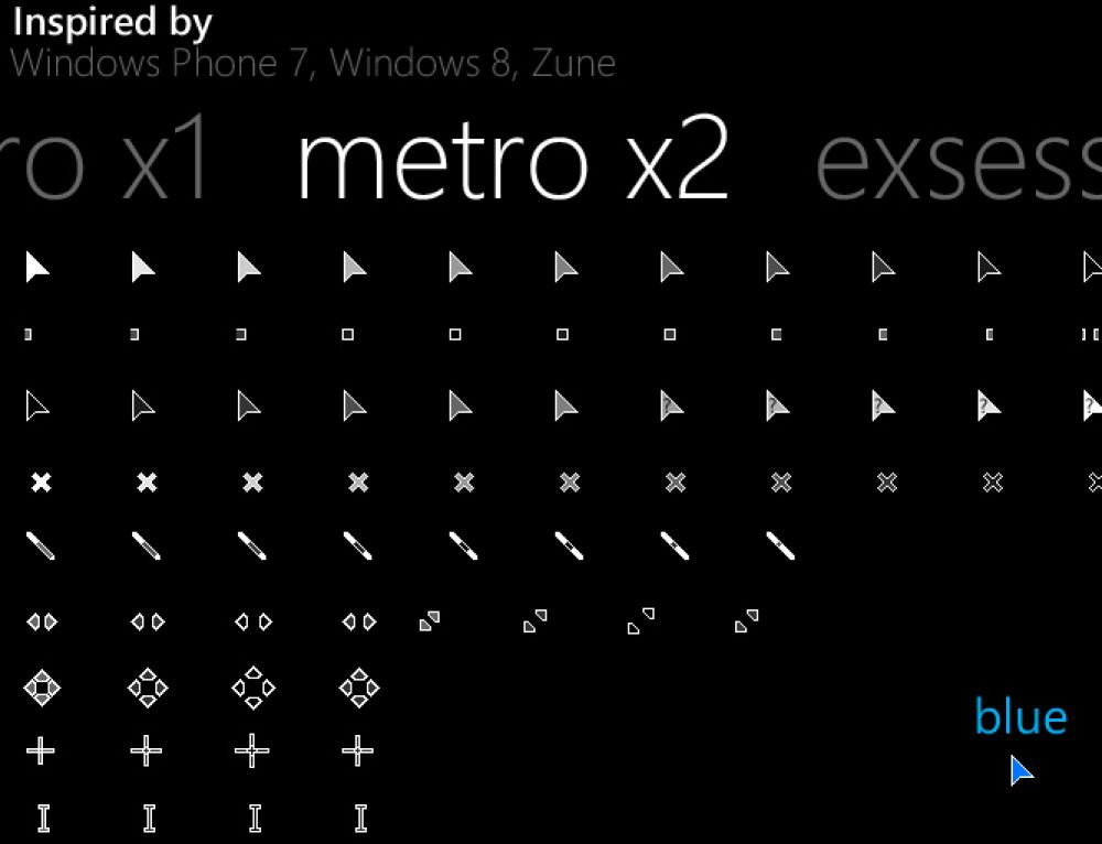 Crystal Clear Cursor Pack - SkinPack