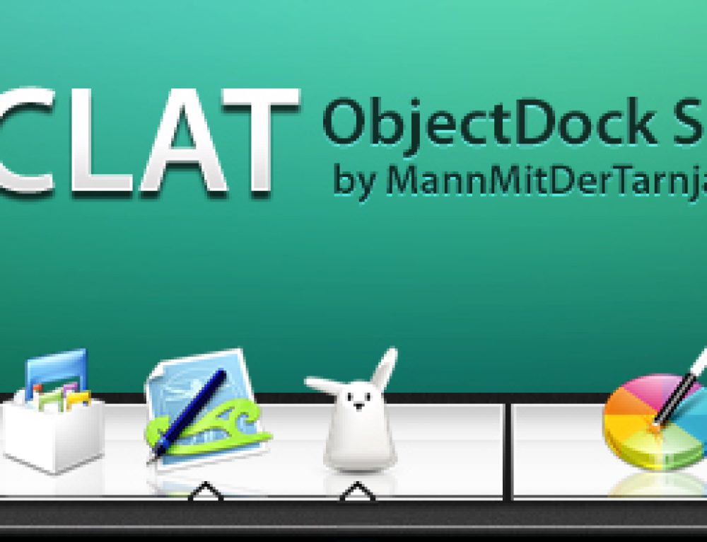 Acier for ObjectDock - Skin Pack for Windows 11 and 10