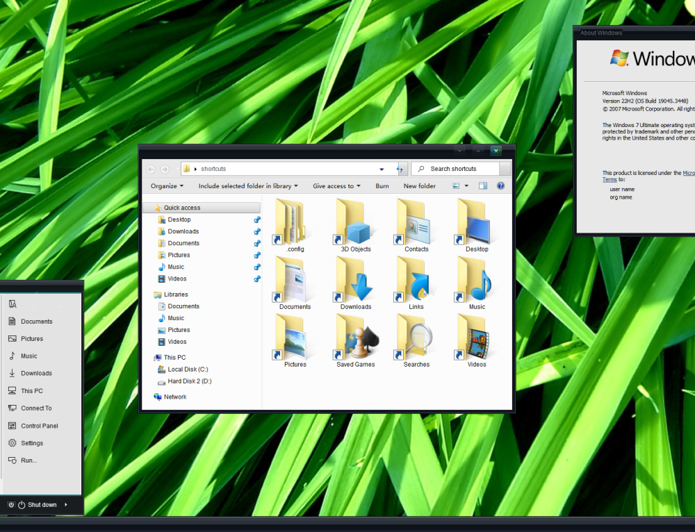 Crystal Clear Cursor Pack - Skin Pack for Windows 11 and 10