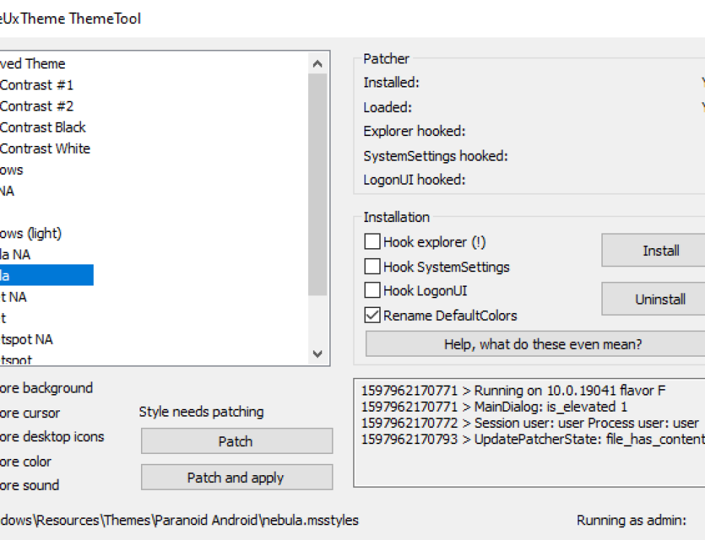 7TSP GUI 2019 Edition - SkinPack
