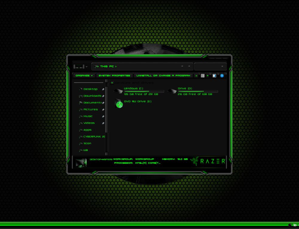 macOS Big Sur Dynamic Dark SkinPack for Windows 10 - Skin Pack for ...