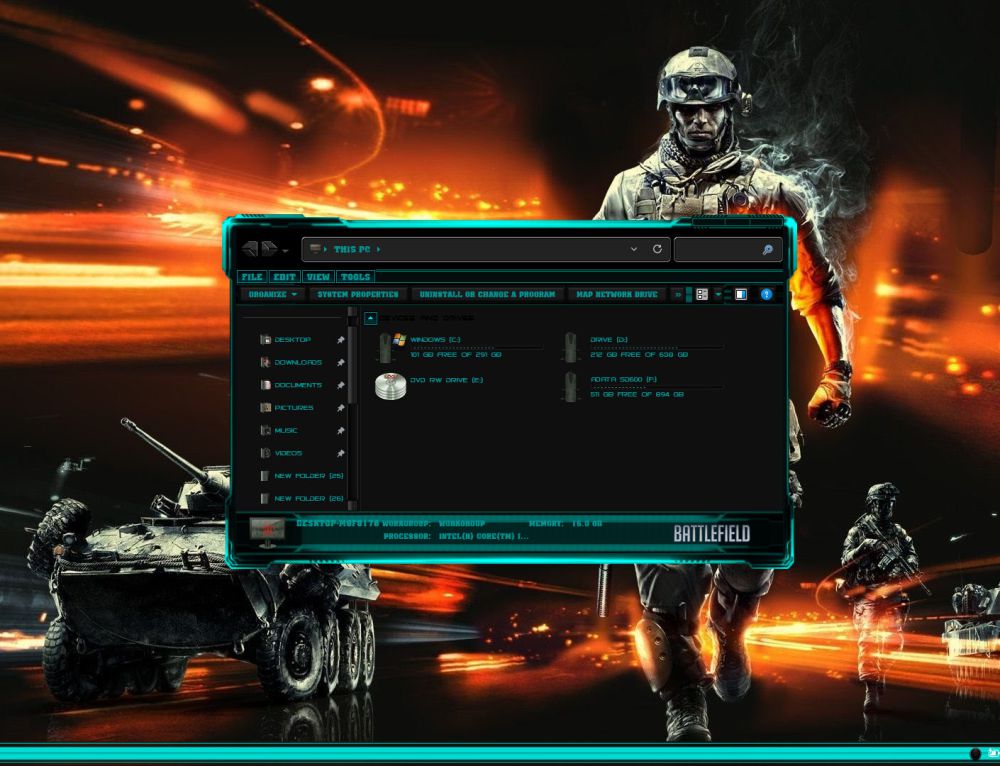 nVidia SkinPack for Windows 10 and 7/8 - Skin Pack for Windows 11 and 10