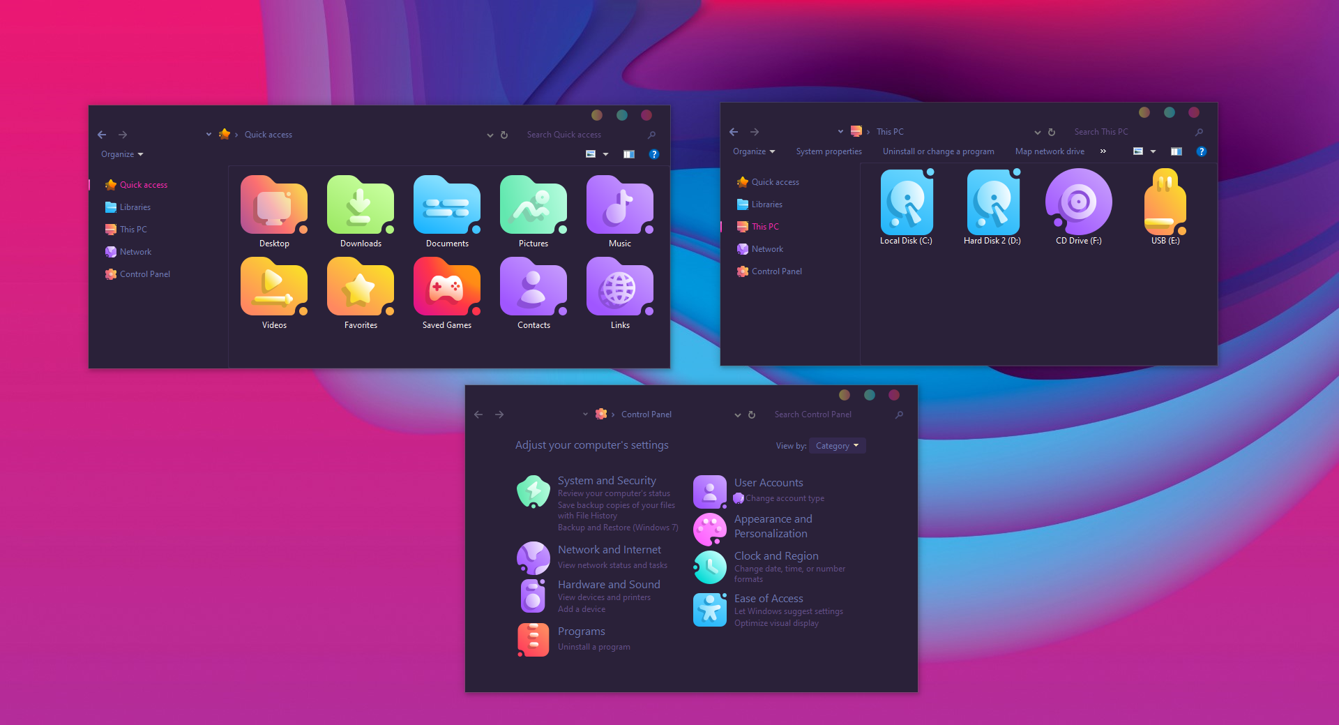 Beauty Dream Icon Theme - SkinPack