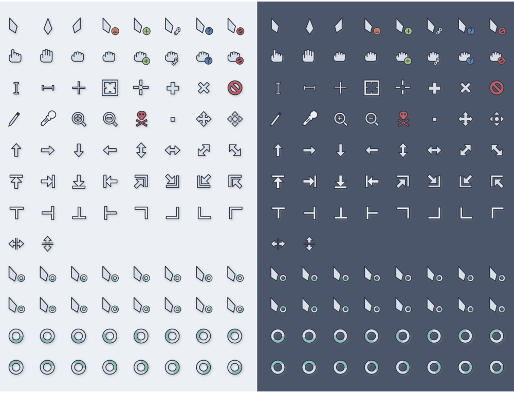 DIM v4 | TechnoBlue Cursor Pack - Skin Pack for Windows 11 and 10