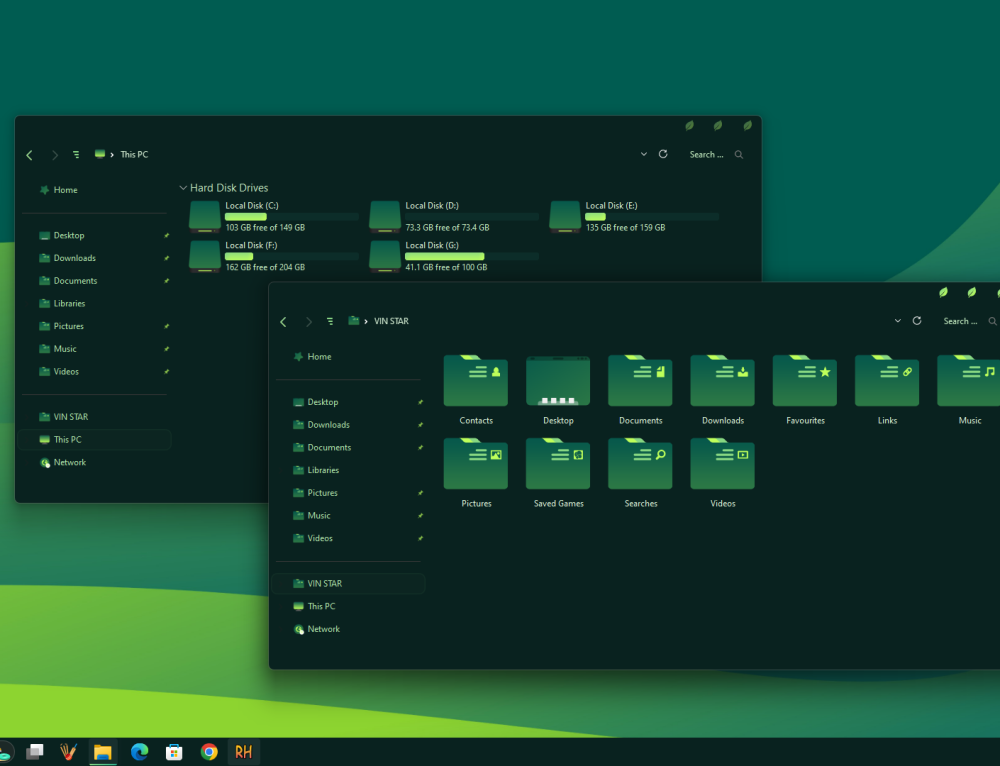 Gray Icon Pack for 7TSP - Skin Pack for Windows 11 and 10