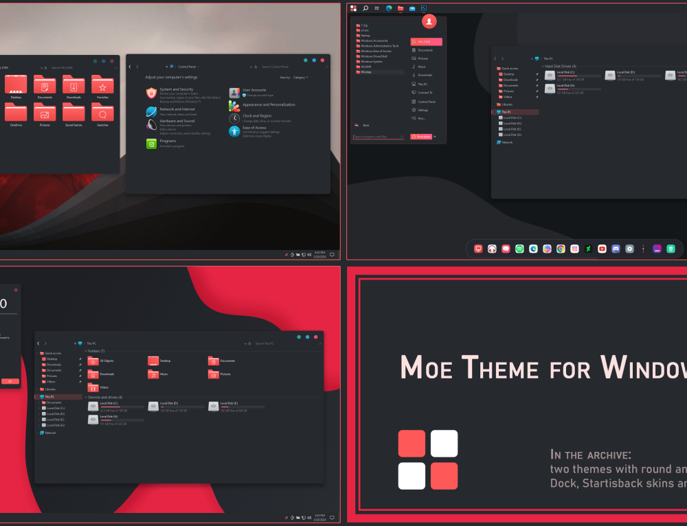 Vista Theme for Windows 11 - Skin Pack for Windows 11 and 10