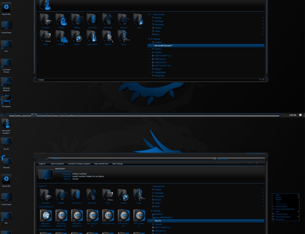 MINIMALISM : MAC OS X V4 ICONS - Skin Pack for Windows 11 and 10