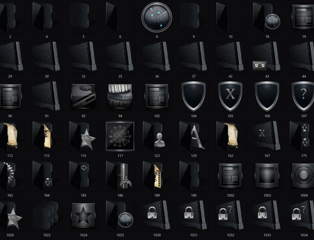 Skyrim Wood IconPack 7TSP - Skin Pack for Windows 11 and 10