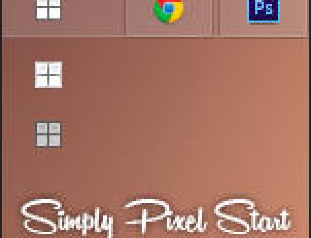 Simply Pixel Icons - Skin Pack for Windows 11 and 10