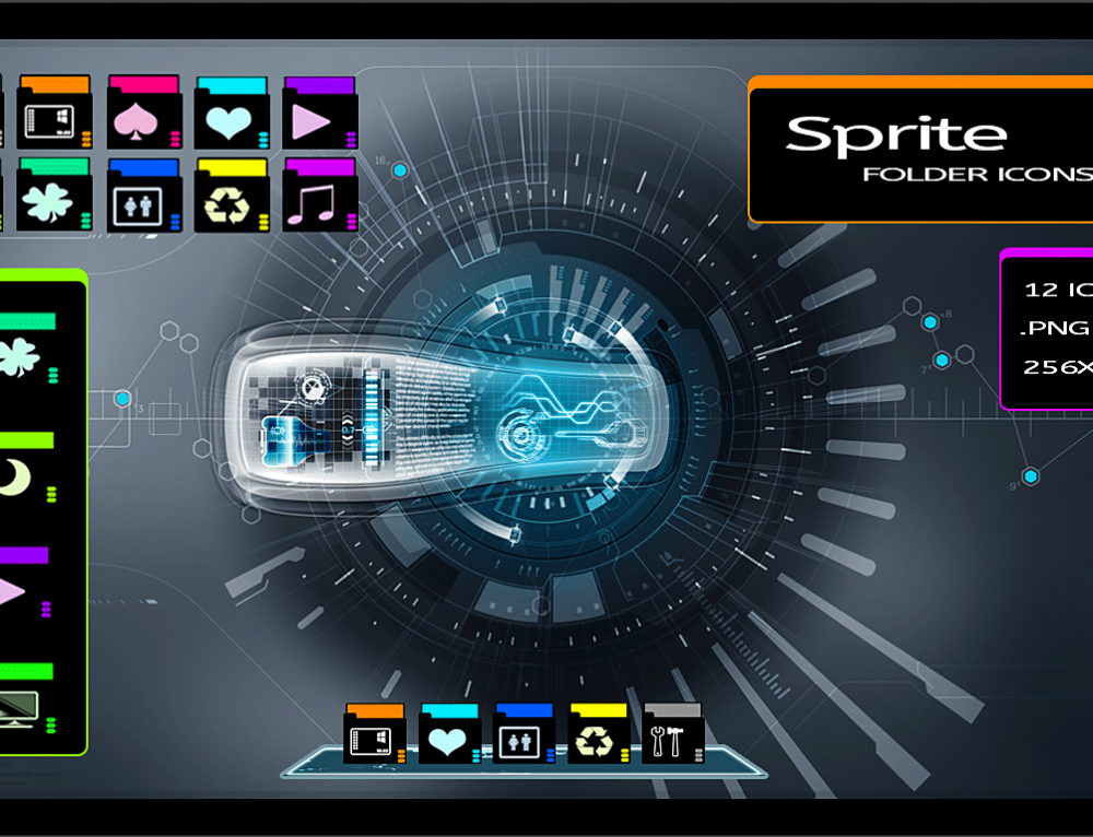 Simply Folders Icons - Skin Pack for Windows 11 and 10