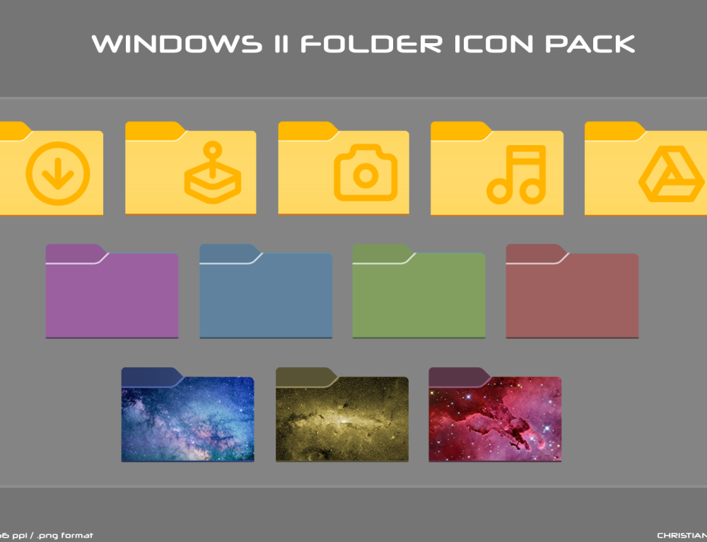 MSI Gaming Desaturated Icons Windows 7-10 - Skin Pack for Windows 11 and 10