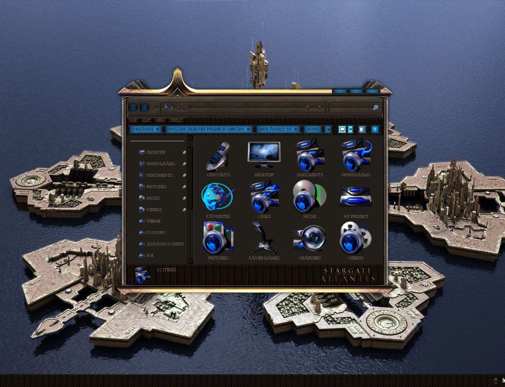 DUNE Premium SkinPack for WindowBlinds - Theme for Windows