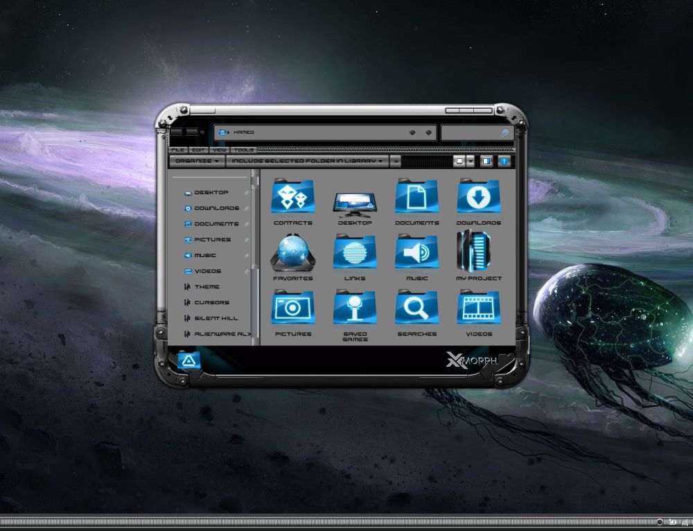 ALIENWARE DARKSTAR Premium SkinPack for Windows 11 and 10 - Theme for ...