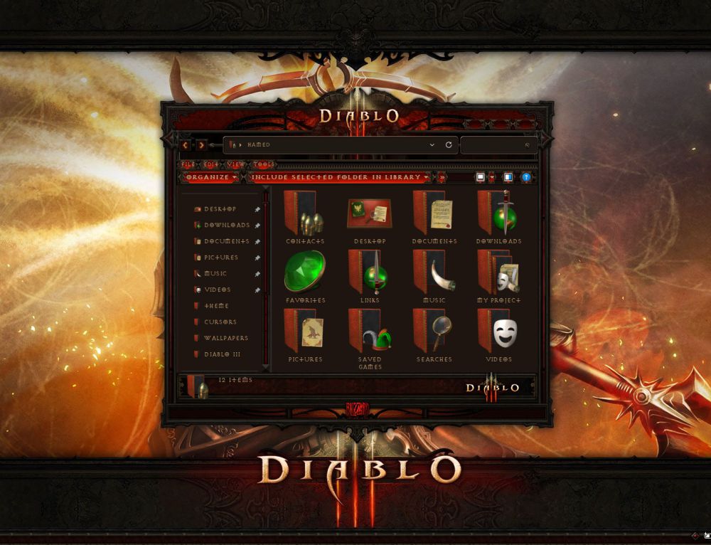 DUNE Premium SkinPack for WindowBlinds - Theme for Windows