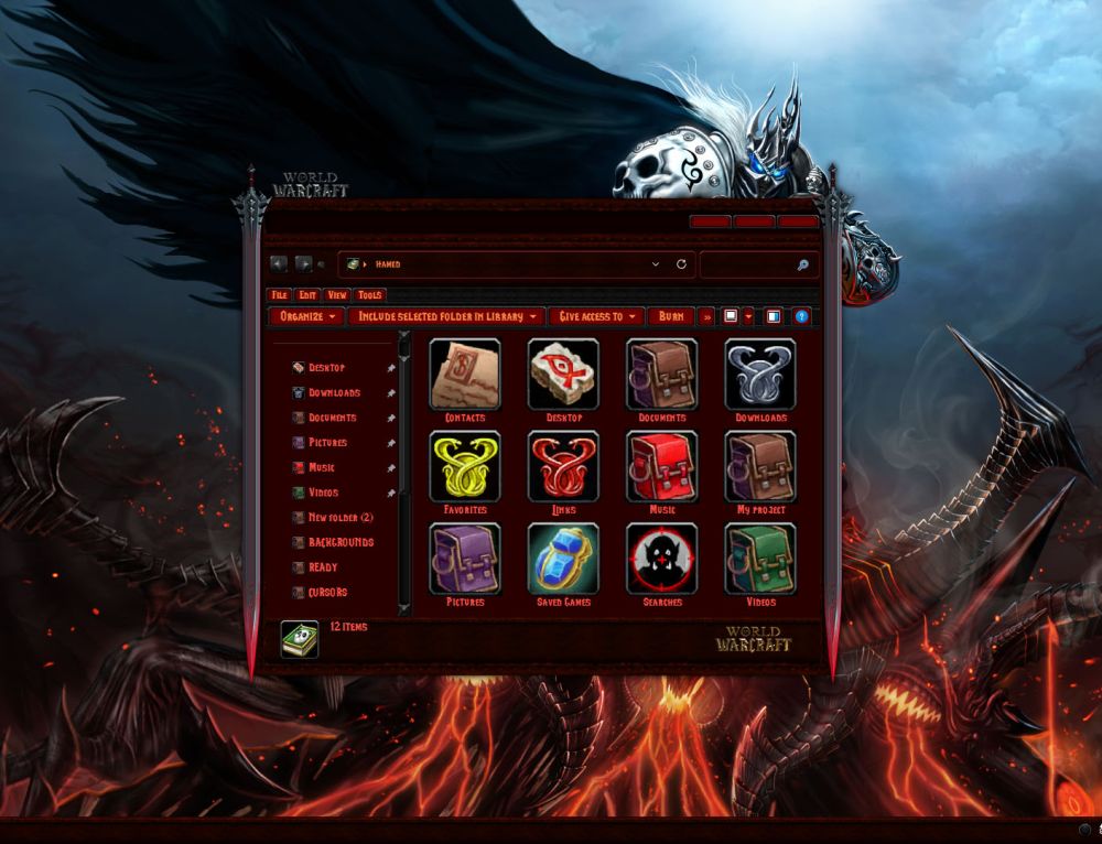 DIABLO III Premium SkinPack for WindowBlinds - SkinPack