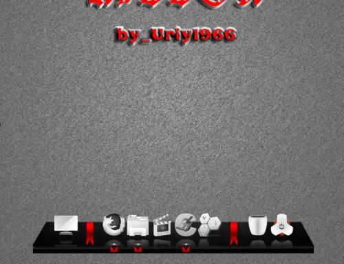 4 styles skins for ObjectDock - SkinPack