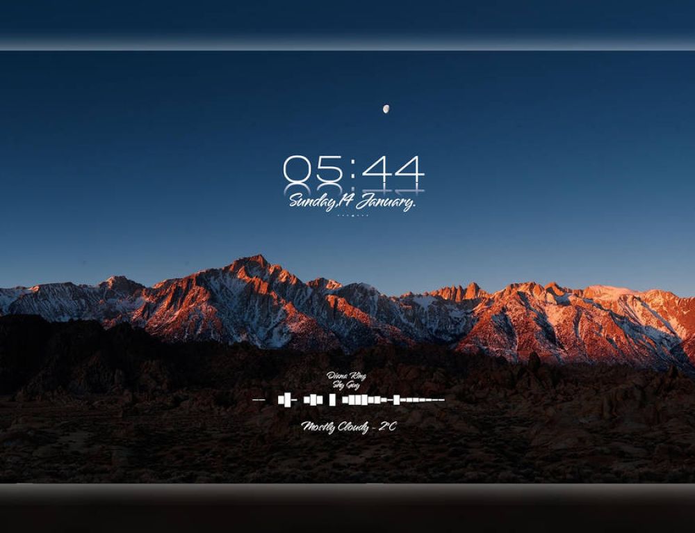Elegant Music Player for Rainmeter - SkinPack