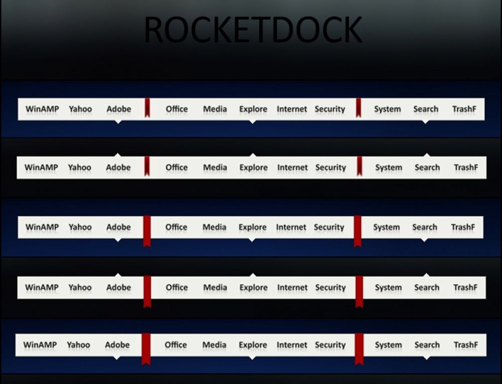 Metallic Board for Rocketdock - SkinPack