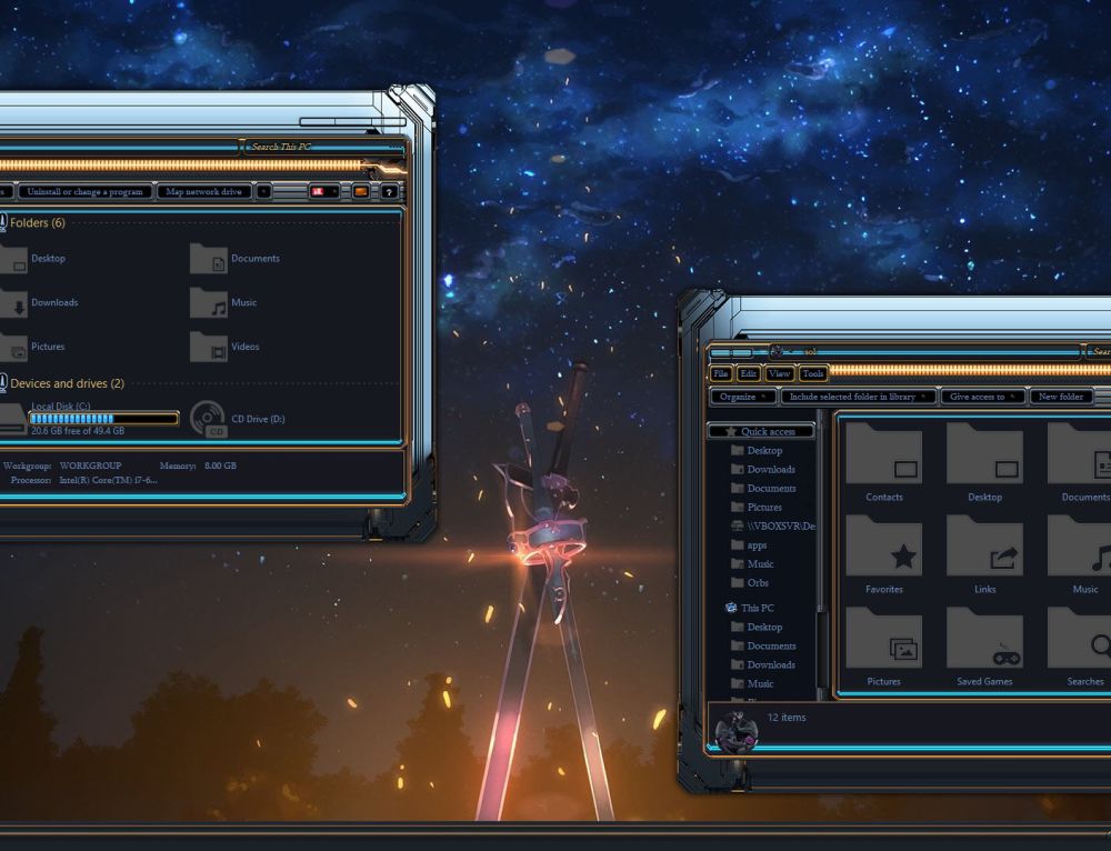 Cyberpunk 2077 Premium SkinPack for Windows 11 - SkinPack