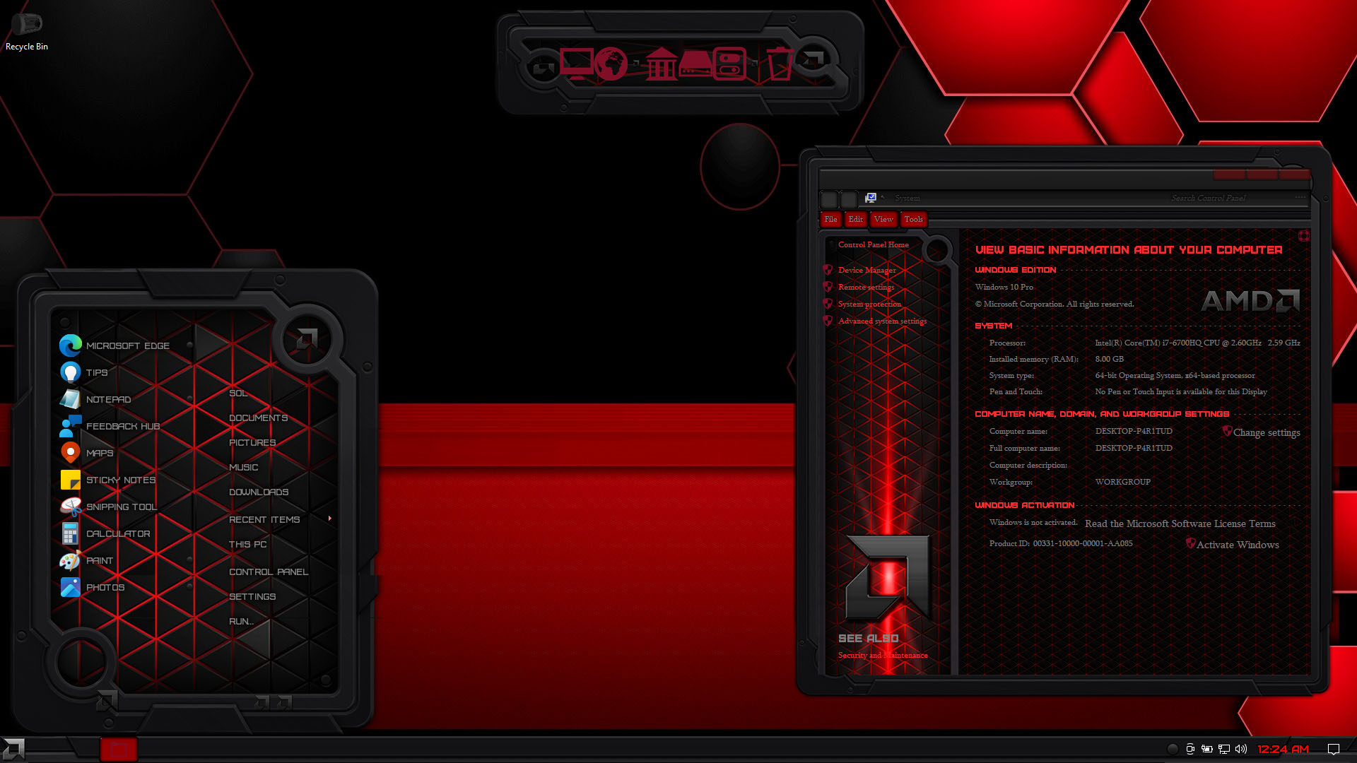 AMD Premium SkinPack for Windows 11 and 10 - Skin Pack