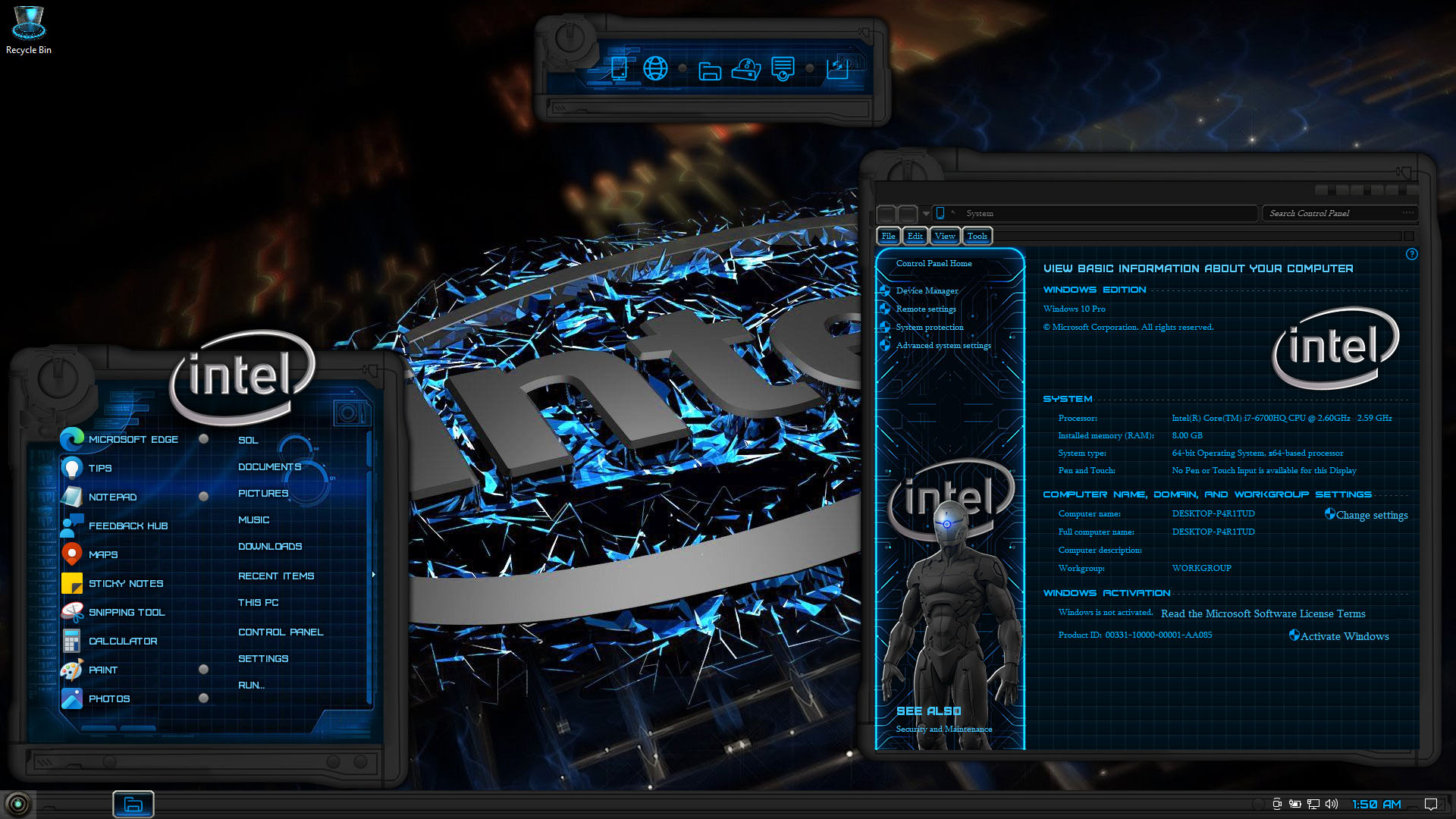 INTEL Premium SkinPack for Windows 11 and 10 - SkinPack