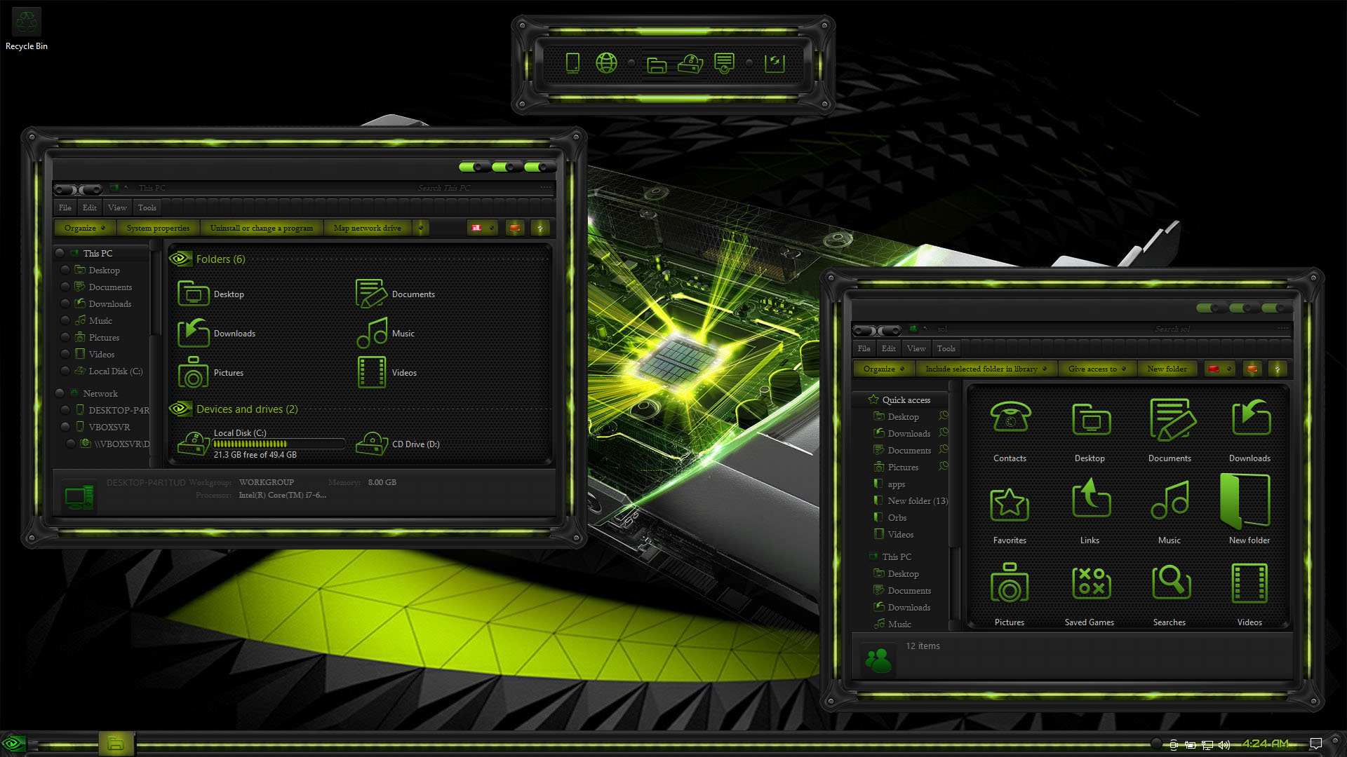 NVIDIA Premium SkinPack for Windows 11 and 10 - SkinPack