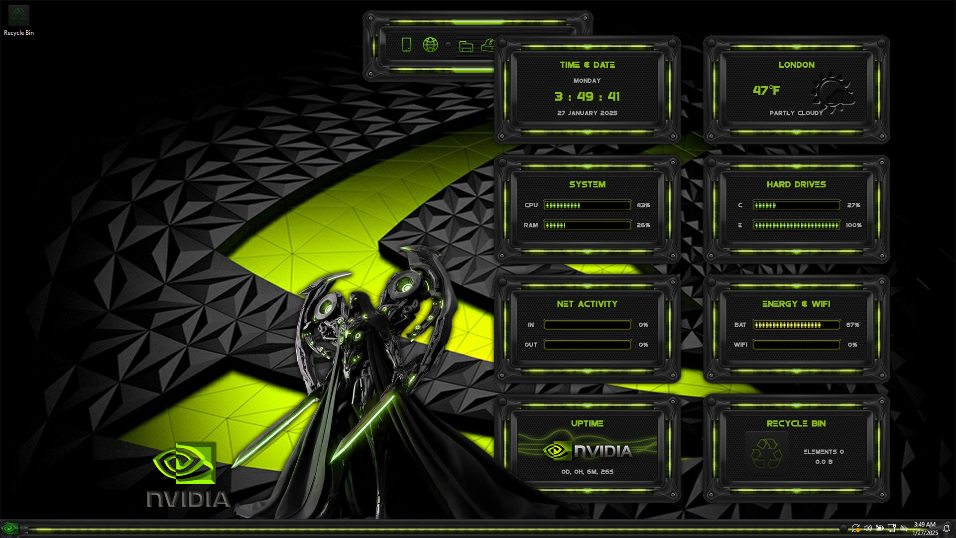 NVIDIA Premium SkinPack for Windows 11 and 10 - SkinPack