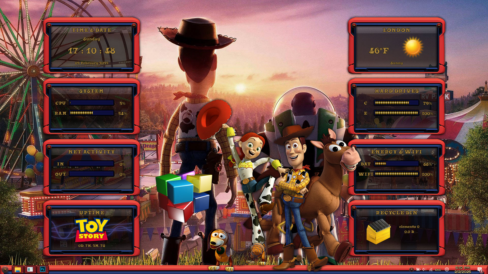TOY STORY Premium SkinPack for WindowBlinds - Skin Pack