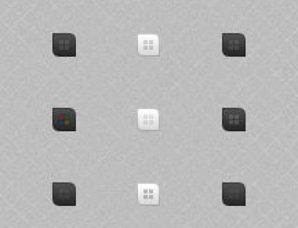 SkinPackTheme for WindowsFour dot of the flag Start Orb