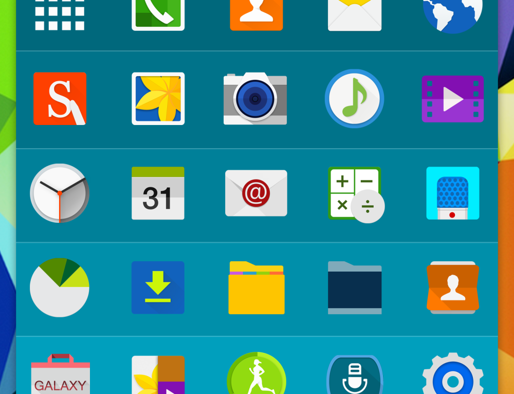 SkinPackTheme for WindowsGalaxy S6 Icons