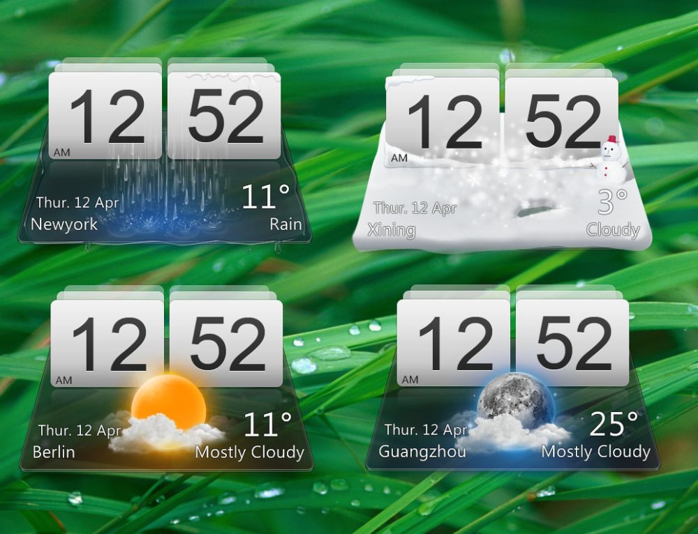 SkinPackTheme for WindowsMond for Rainmeter