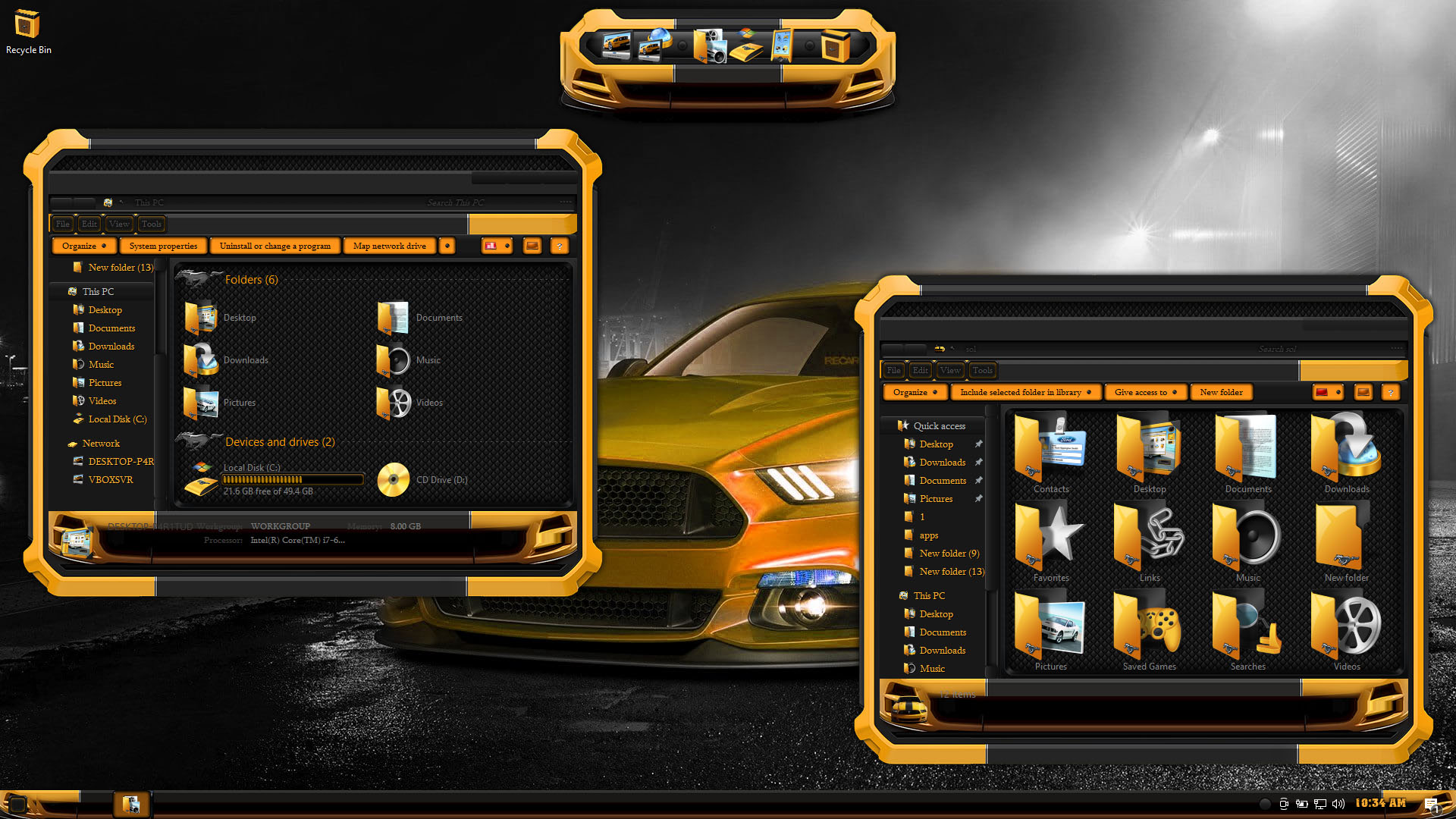 MUSTANG Premium SkinPack for Windows 11 and 10 - SkinPack