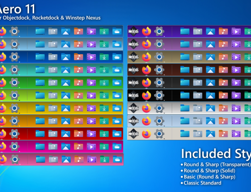 iPad Dock for RocketDock - SkinPack