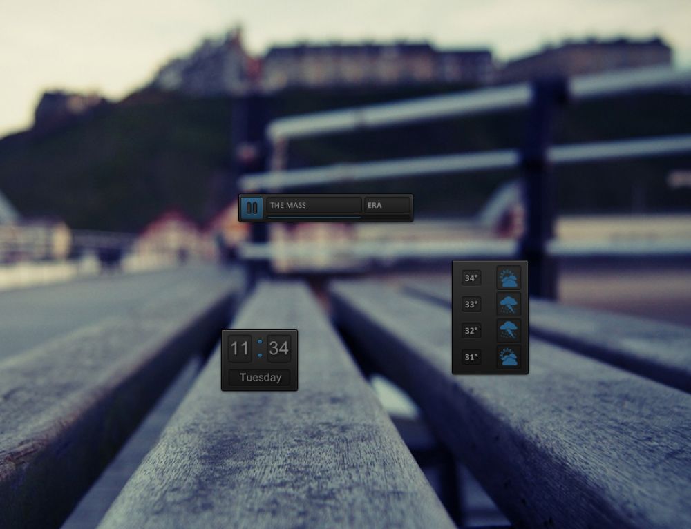 SkinPackTheme for WindowsMond for Rainmeter